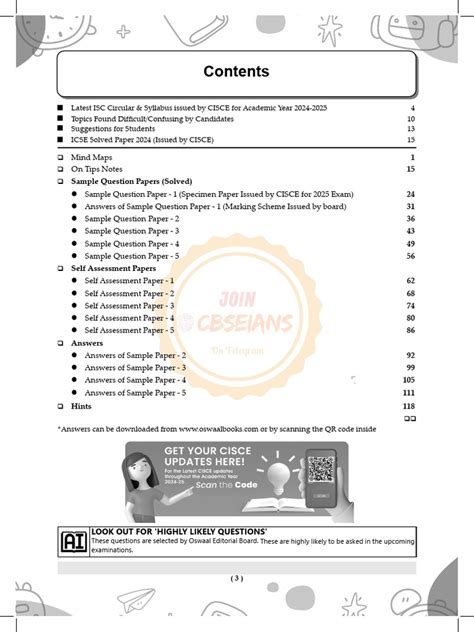 Computer Oswaal Class 12 Sqp Isc 2025 Pdf Class Computer