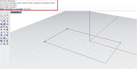 Draw Dynamically Rectangle Using Editpythonscript Rhino Developer McNeel Forum