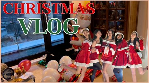 Vlog 2021년의 마무리 ️🤶🏻 별장 크리스마스 파티 With 산타걸들 압구정 보타르가스타벅스케이크추천세종은용골 Youtube