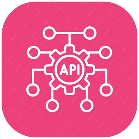 Premium Vector Api Vector Illustration Style