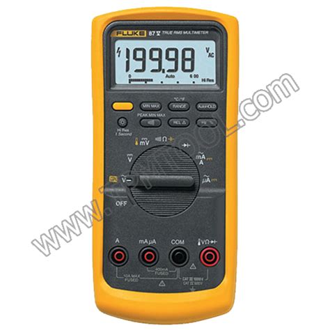 Fluke 87vmax ดิจิตอลมัลติมิเตอร์ True Rms Fluke Electrical Tester Products ไทยพัฒนสิน แมชชีน