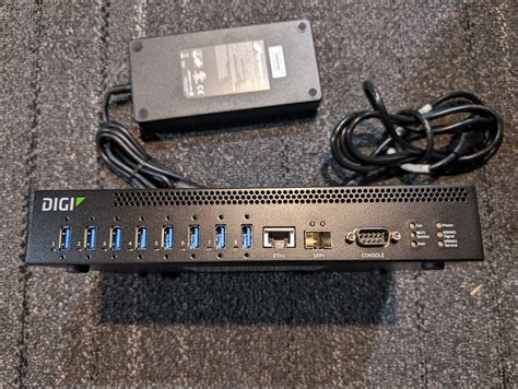 Digi Anywhere Usb 8 Plus Managed Hub Aw08 G300 Rev T 663072964801 Ebay
