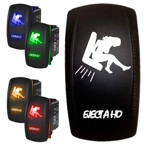 12V Automotive Marine Rocker Switch Carling Sexy Girl Eject A Ho