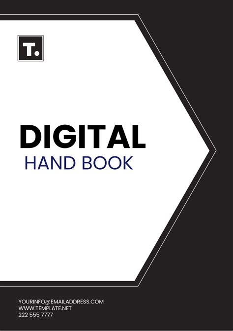 Free Digital Handbook Template To Edit Online