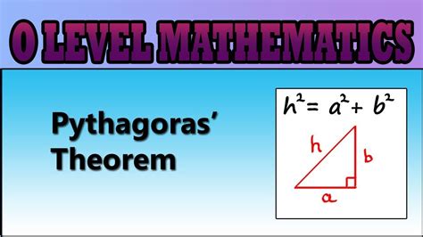 Pythagoras Theorem Class Pythagorean Theorem YouTube