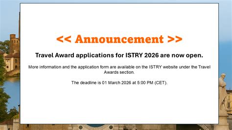 Istry Meeting 2026 Istry