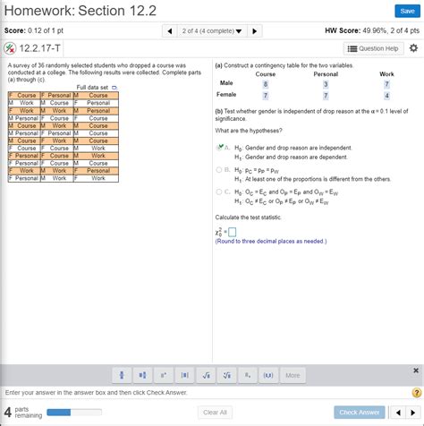 Solved D Determine The P Value E Make The Proper Chegg
