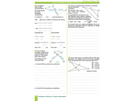 Cahier D Exercices IParcours Maths E