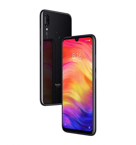 Купить Xiaomi Redmi Note 7 3/32GB (черный) в Москве: цена смартфона ...