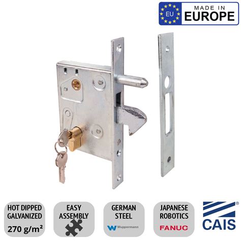 Cais Hook Lock For Sliding Gates And Doors Comes With Three Keys