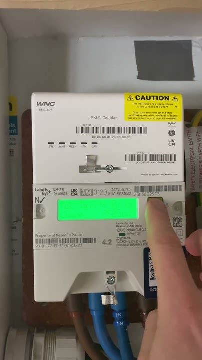 Landis And Gyr Smets2 Export Meter Reading How To Youtube