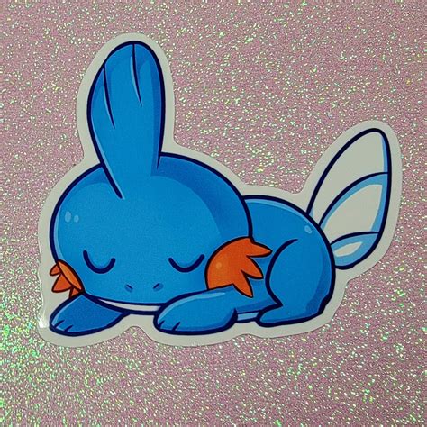 Pokemon Mudkip Torchic Treecko Ruby Sapphire Emerald Stickers — Sleepy Mia