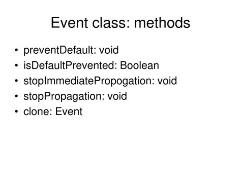 Ppt Event Handling In Player Model With W3c Dom Powerpoint