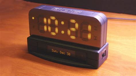 3d Printed Alarm Clock Looks Just Like Store Bought Hackaday
