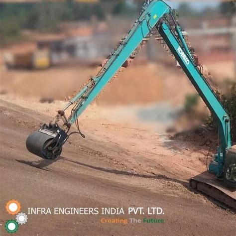Slope Vibratory Compactor Roller Attachment Type I Prid At Best Price