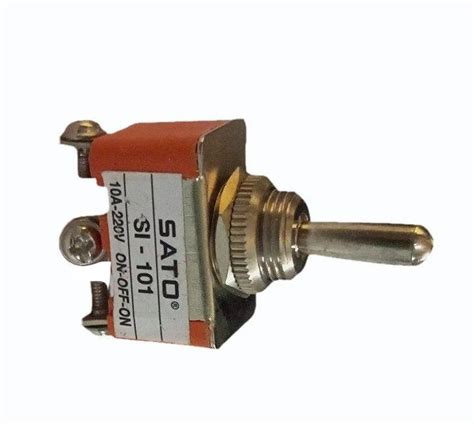 Metal 10a Toggle Switch Two Position On On At ₹ 52piece In