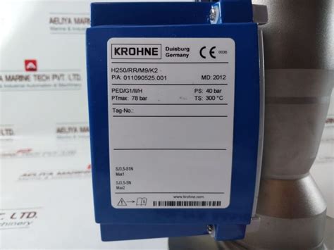 Krohne H Flow Meter Aeliya Marine