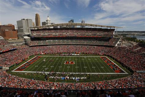 Riverfront Stadium Cincinnati Bengals