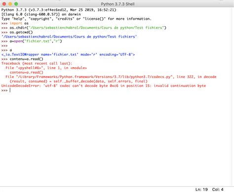 Unicode I Have A Problem Understanding An Error In Python Stack
