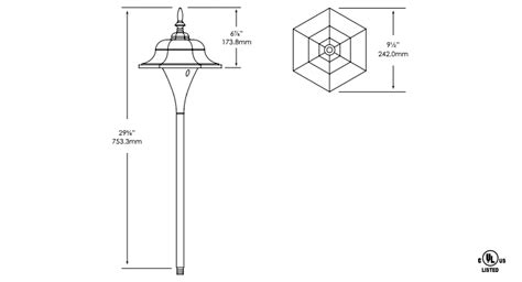 1219 Path And Area Light By Vista Lighting