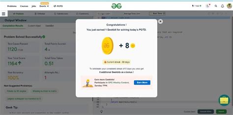 Ashok Reddy Cheluri On Linkedin Day88 Potd Gfg Problemoftheday