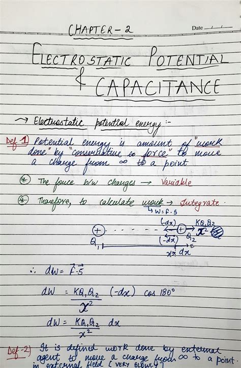 Solution Electrostatic Potential And Capacitance Jee Neet Boards