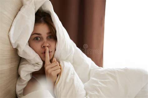 Woman Beautiful Tied Up Bed Stock Photos Free Royalty Free Stock Photos From Dreamstime