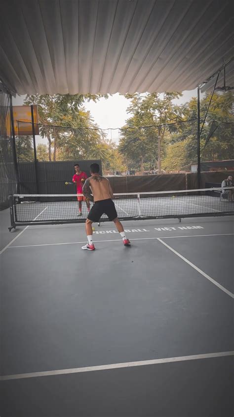 Bước Chân Di Chuyển Không Bóng Và Có Bóng Của Pickleball💪 By Thắng Bò Pickleball