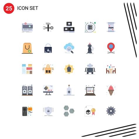 Set Of 25 Commercial Flat Colors Pack For Card Sprint It Solutions Scrum Agile Editable Vector