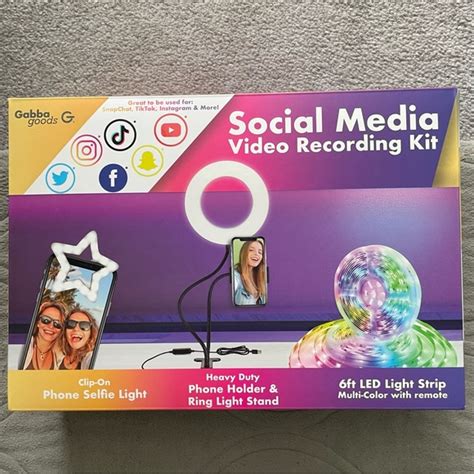 Gabba Goods Other Nib Social Media Video Recording Kit Flexible