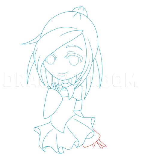 How To Draw Chibi Manga Drawing Step By Step By Jedec Dragoart