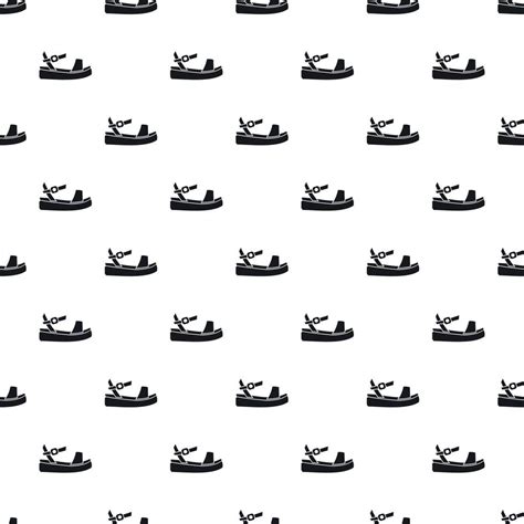 Sandal Pattern Simple Style 15208916 Vector Art At Vecteezy