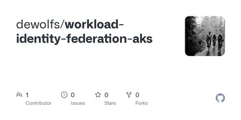 Github Dewolfsworkload Identity Federation Aks