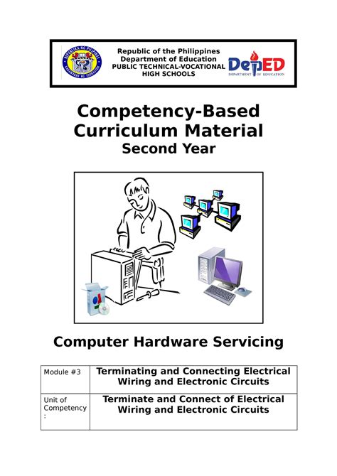 219419403 Chs Module 3 Terminate And Connect Of Electrical Wiring And Electronic Circuits