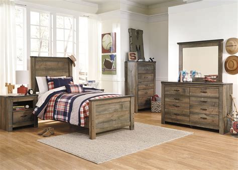 Trinell One Drawer Night Stand Brown Barrons Home Furnishings