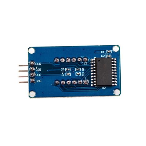 Tm1637 Led Display Module For Arduino 7 Segment 4 Bits 0 36 Inch Clock Red Anode Digital Tube
