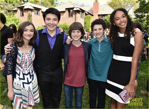 Gortimer Gibbons Cast Celebrates Season 2 At Just Jared Jr And Amazon