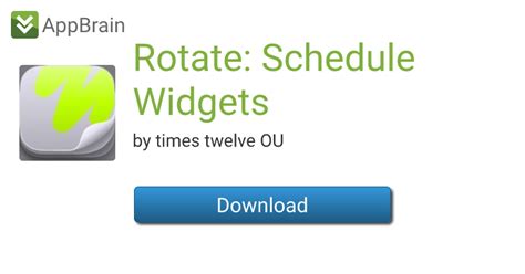 Rotate Schedule Widgets For Iphone Free App Download