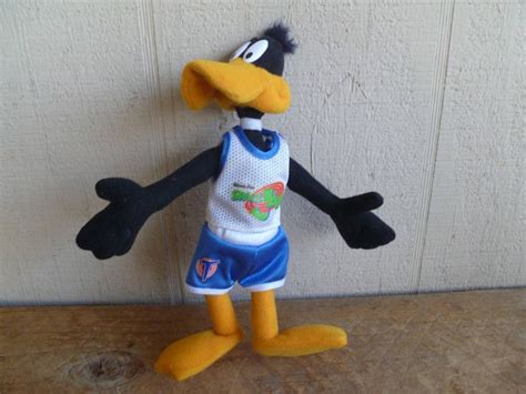Warner Bros Daffy Duck Space Jam Plüsch Puppe 23 Cm Groß 1996 Stofftier Puppe Etsy De In