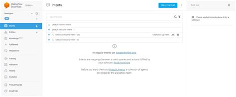 Build An Email Sending Chatbot With Google Dialogflow