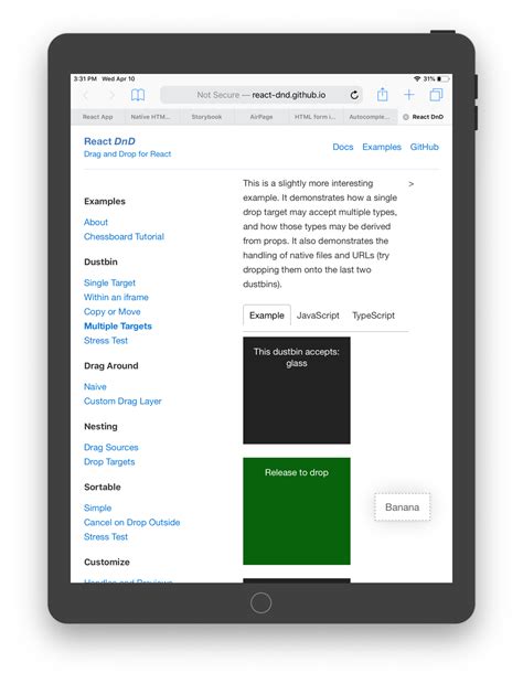 Html5 Drag Preview Is Rendering Incorrectly In Safari · Issue 1323