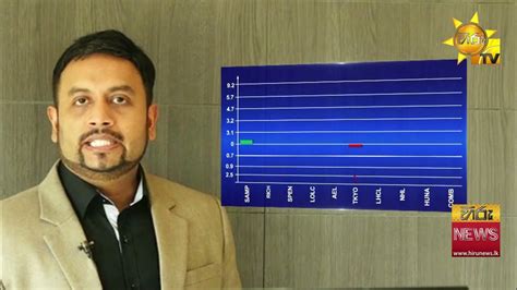 ගෙවුණු සතියේ කොටස් වෙලඳපොළ Hiru News Youtube