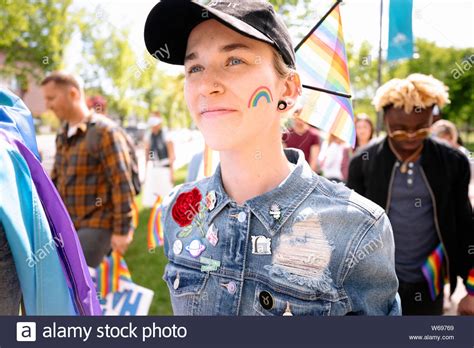 Non Binary Pride Flag Hi Res Stock Photography And Images Alamy