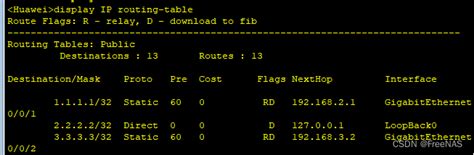 小白静态路由配置教程，备份接口和缺省路由。 loopback0 csdn博客