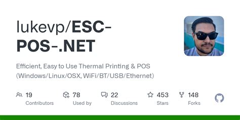 GitHub Lukevp ESC POS NET Efficient Easy To Use Thermal Printing POS Windows Linux OSX