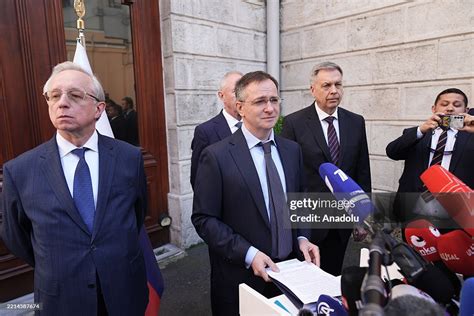 Vladimir Medinskiy Counselor To Russian President Vladimir Putin