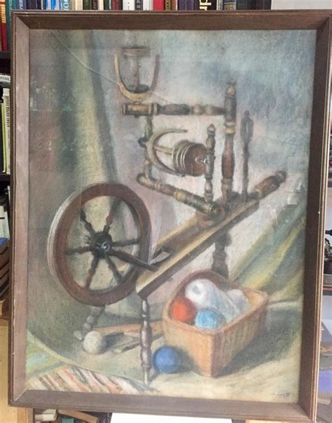 І кліса натюрморт з прялкою 1999 р — цена 5000 грн в каталоге Картины Купить товары для