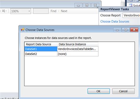‘a data source instance has not been supplied for the data source