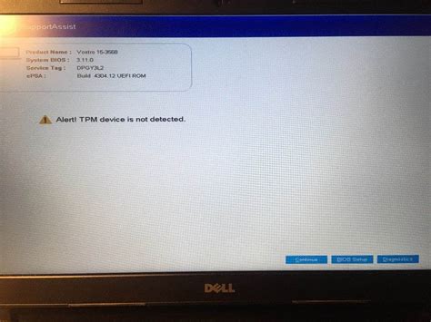 Rozwiązanie Błąd Tpm W Laptopach Dell Vostro