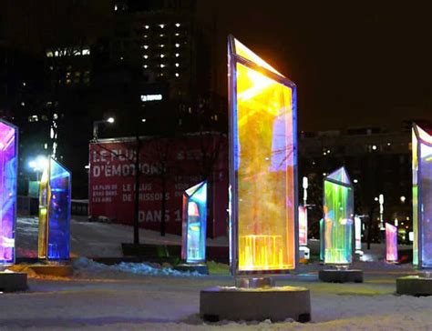 Interactive Lighting In Dubai Light Installation